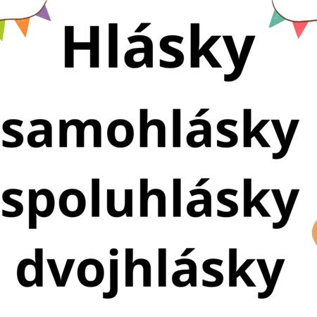 Hlásky a ich delenie - Slovenský jazyk - gramatika | UčiteliaUčiteľom.sk